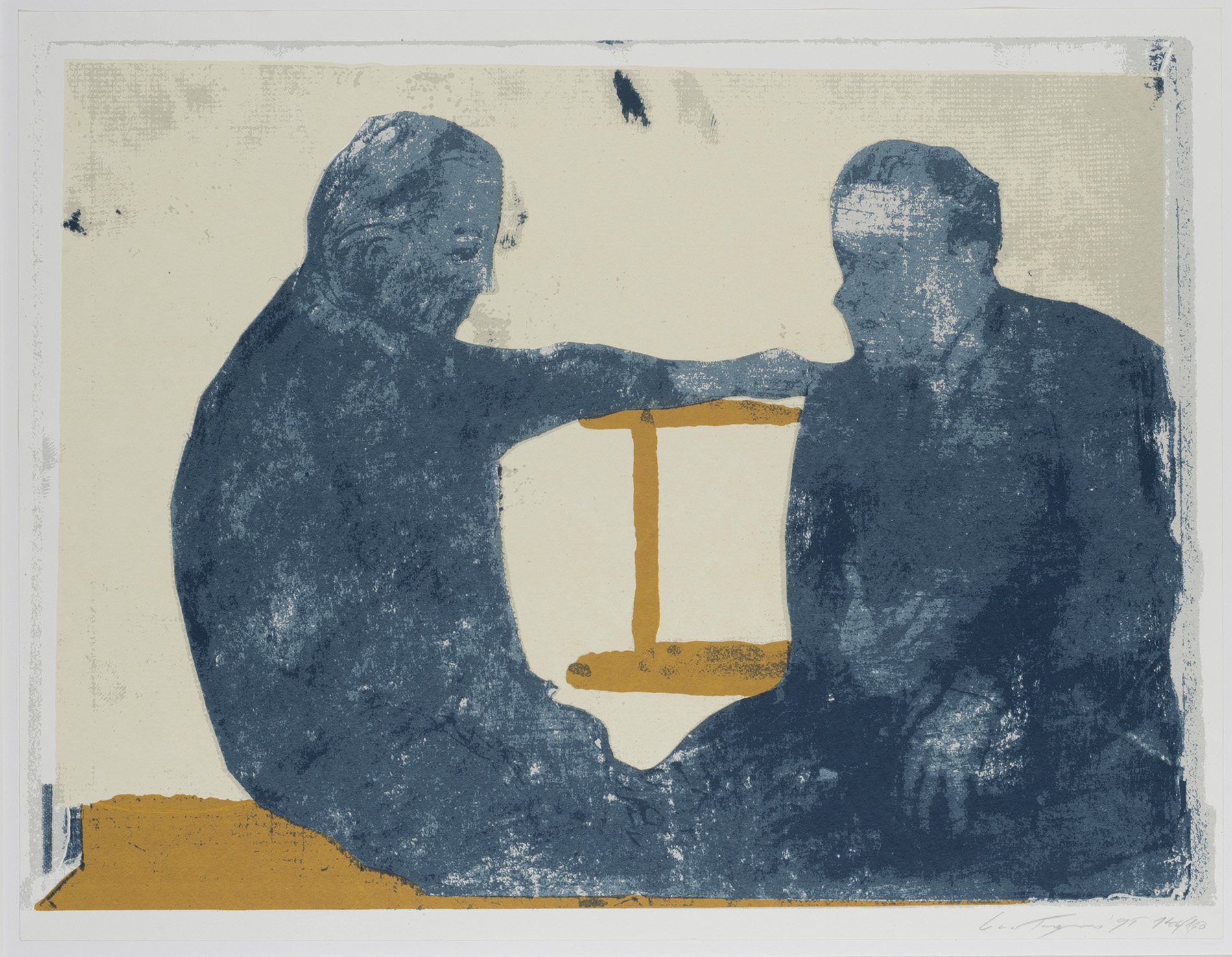 Luc Tuymans - The Conversation 1995 | Art Partout