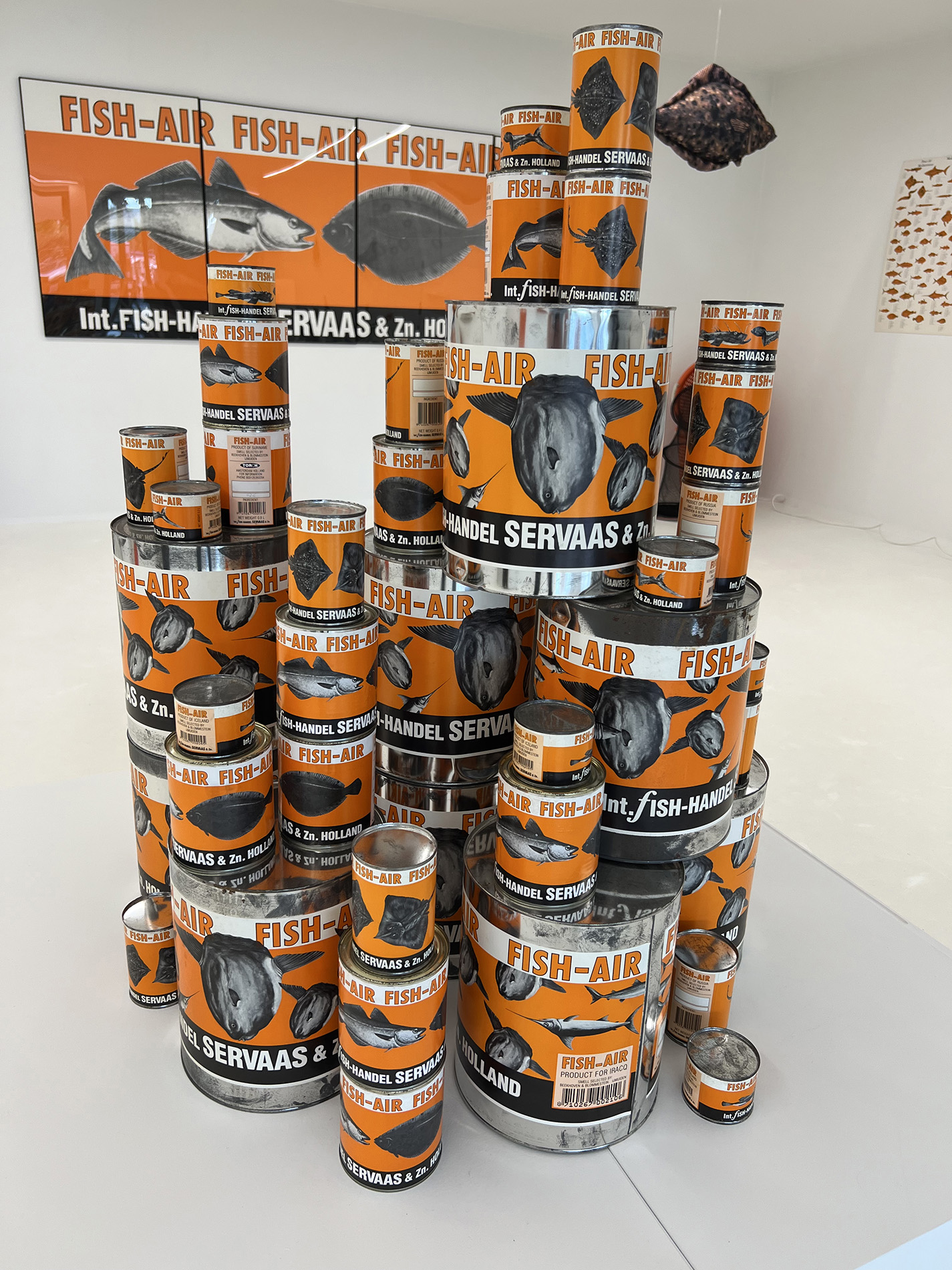 Servaas Schoone - FISH-AIR stack (72 units) 1991 | Art Partout